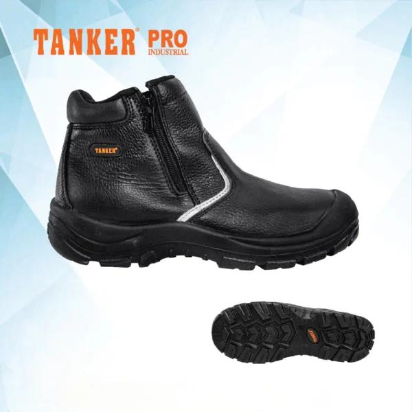 TANKER 3000 Safety Boots & Shoes - Durable Full Grain Leather