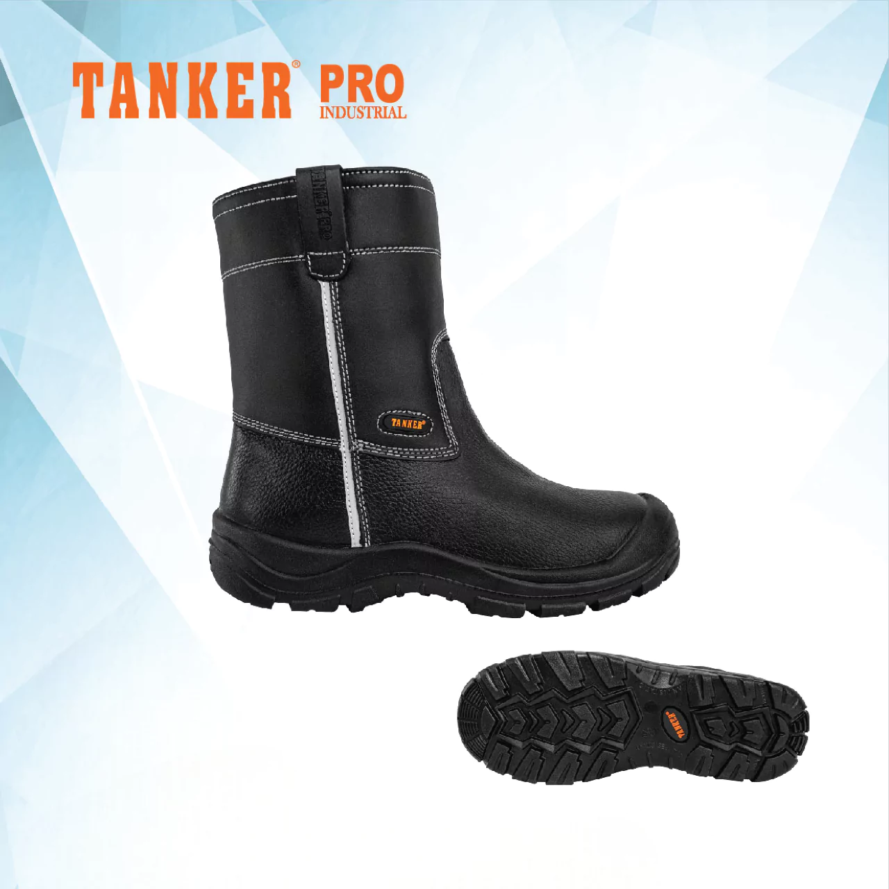 TANKER 5000 Safety Boots & Shoes - Durable Full Grain Leather